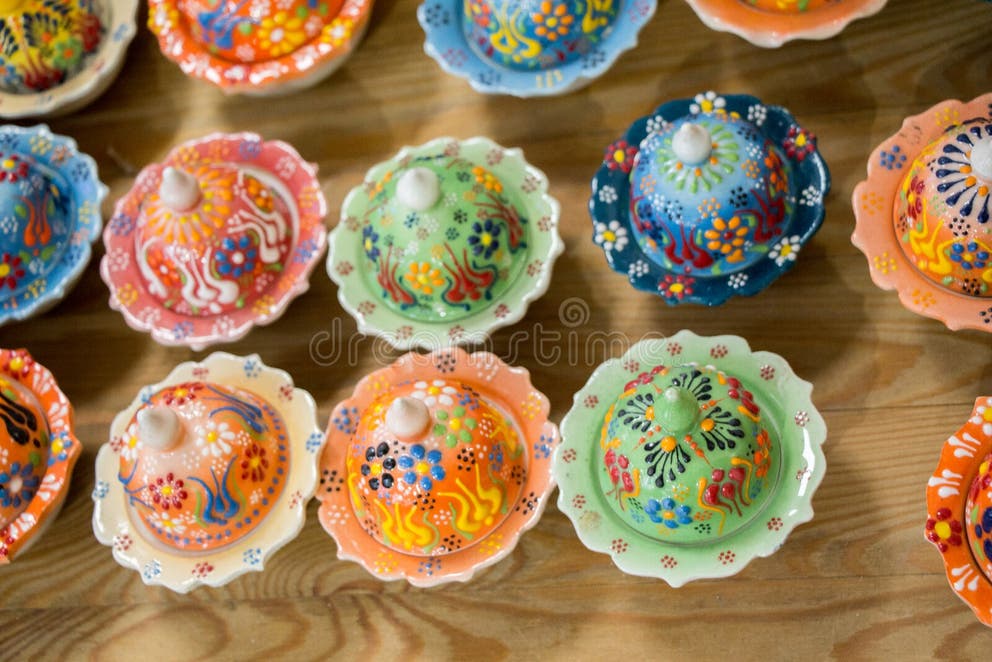 Turkish Antique Kitchen Utensils Plate Stock Image - Image of arabic ...