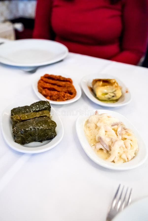 Turkish appetizers stock photo. Image of restaurant, roll - 64821248