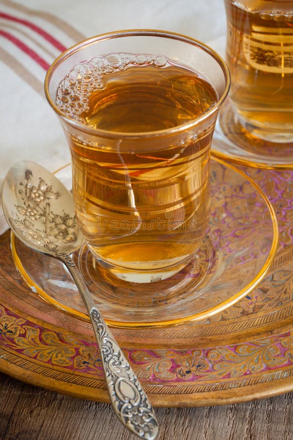 Turkish Apple Tea stock photo. Image of flavour, table - 57026462