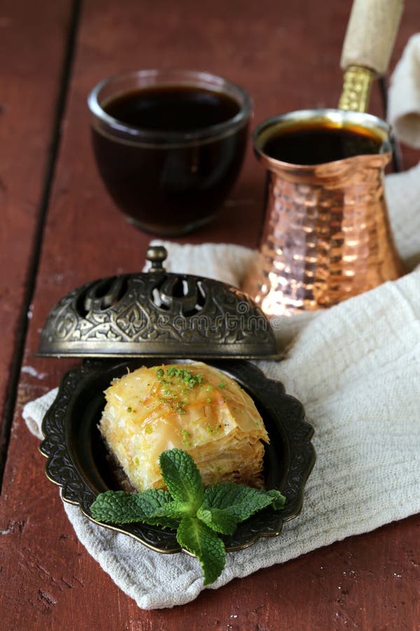 Turkish Delight. Arabic Dessert with and Stock Image - Image of ...
