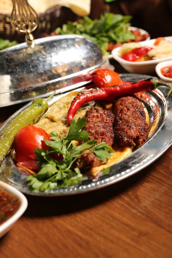 Turkish and Arabic Traditional Ramadan Kebab Stock Photo - Image of ...