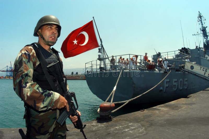 Turkish Army editorial image. Image of navy, beirut, turkey - 19238180