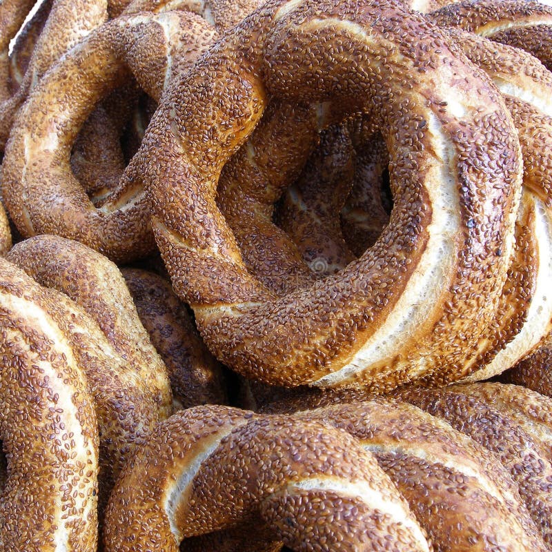 Simits stock image. Image of east, bread, diet, meal - 56993065