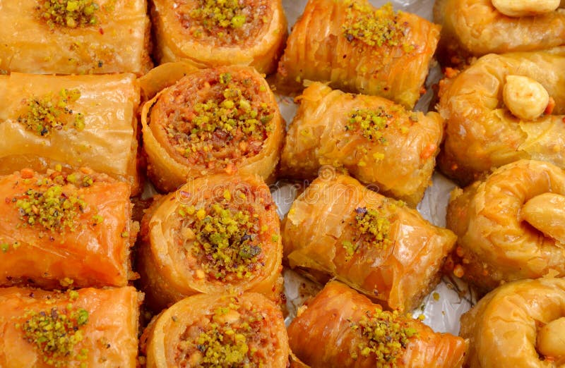 Turkish Baklava stock image. Image of lebanon, arabia - 38321143