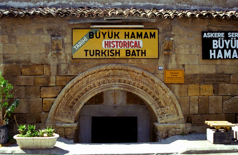 Turkish Bath, Lefkosa, Northern-Cyprus Editorial Photo - Image of ...