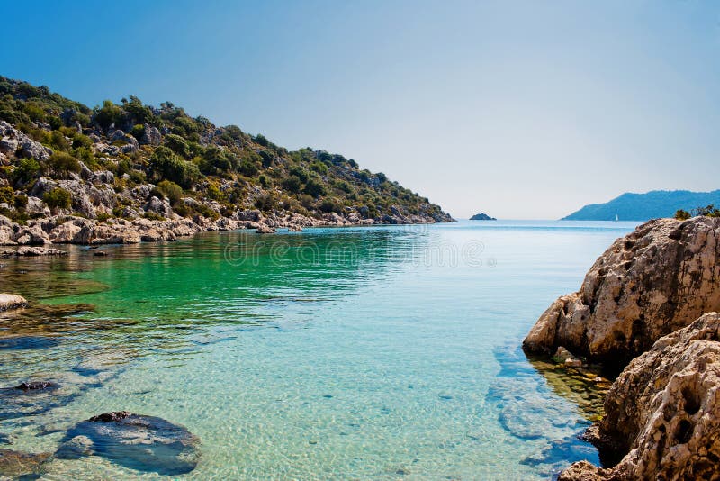 Turkish bay stock image. Image of outdoors, mediterranean - 20795985