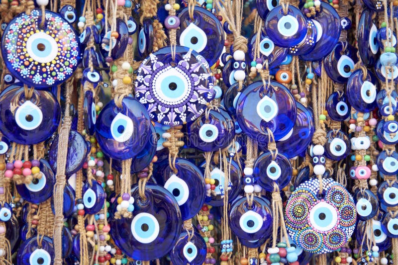 The Turkish Blue Eye - Evil Eye Stock Photo - Image of protection, gift ...
