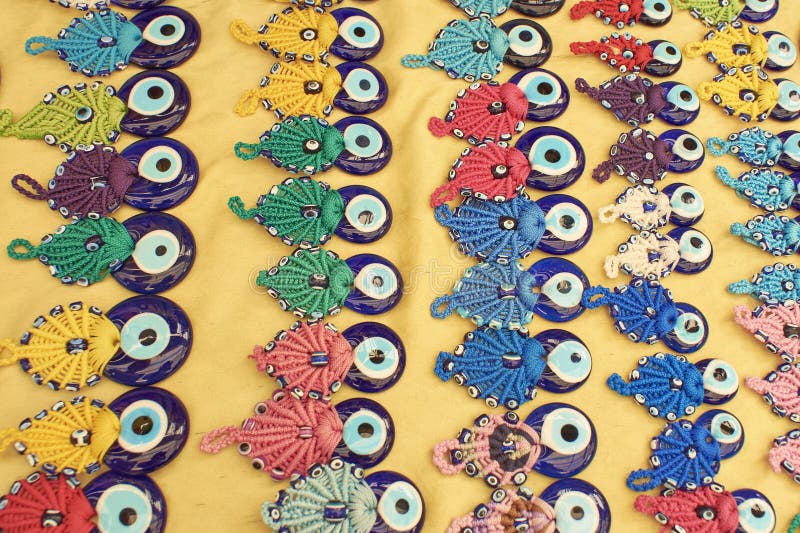 The Turkish Blue Eye - Evil Eye Stock Photo - Image of symbol ...