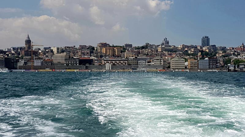 Turkish Blue Sea Side Landscape Stock Photo - Image of heaven, ocean ...