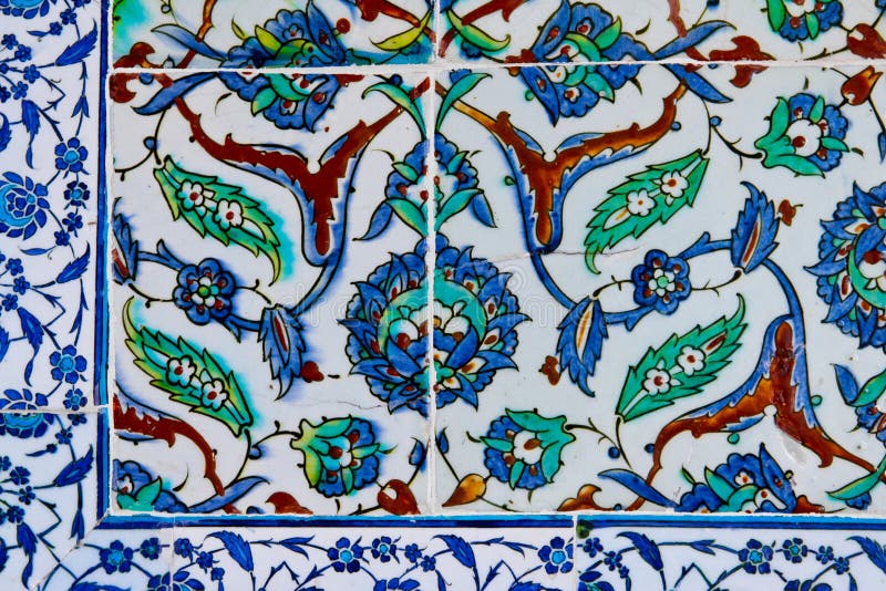 Turkish Blue Tile stock image. Image of turkish, turk - 31070543