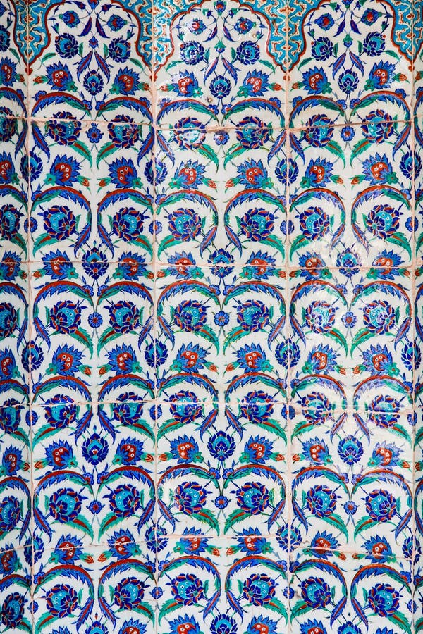 Turkish Blue Tile stock photo. Image of shape, craftsmanship - 40571730