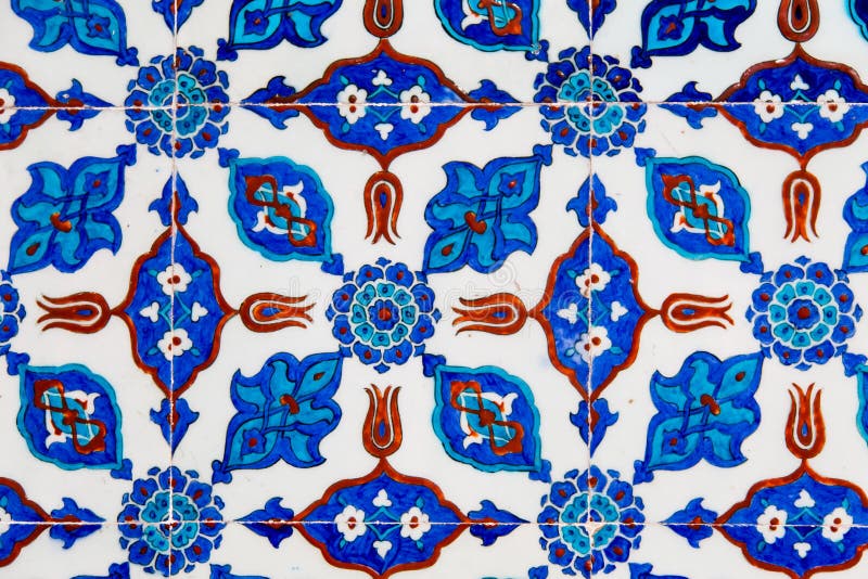 Turkish Blue Tile stock image. Image of craftsmanship - 40571769