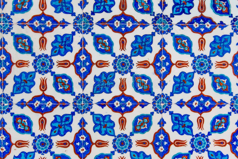 Turkish Tiles stock image. Image of background, motif - 30027217