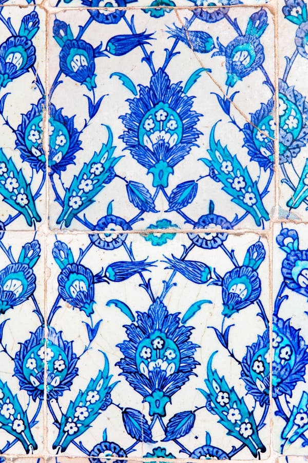 Turkish Blue Tile stock image. Image of turkish, decor - 40530703