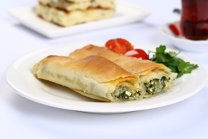 Turkish Borek - Kol Boregi stock image. Image of boregi - 95885333