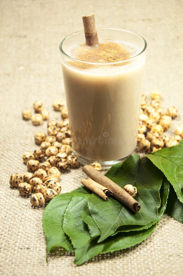 Turkish Boza and chickpea stock photo. Image of yellow - 41639120