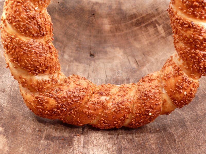 Turkish bread stock photo. Image of turkish, brown, sesame - 17078440