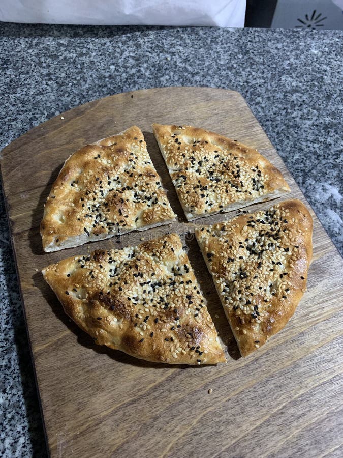 Turkish Bread from Turkish Cuisine Stock Image - Image of turkish, next ...