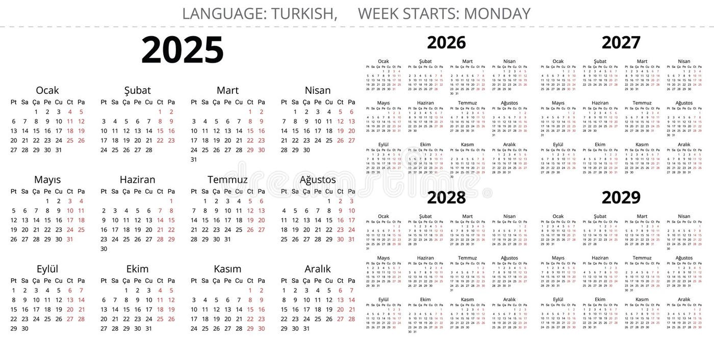 Turkish Calendars Stock Illustrations – 133 Turkish Calendars Stock ...