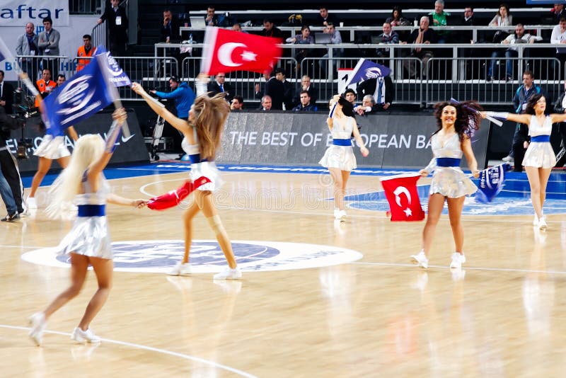 Turkish cheerleaders editorial stock photo. Image of breast - 18210078