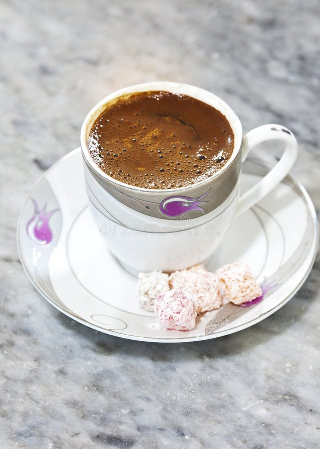 Turkish coffee stock photo. Image of small, chocolate - 18588712