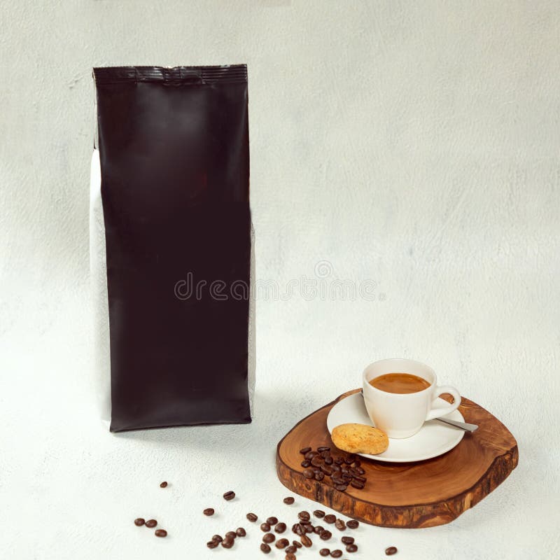 Turkish Coffee Cup with Package Stock Photo - Image of arabic, culture ...