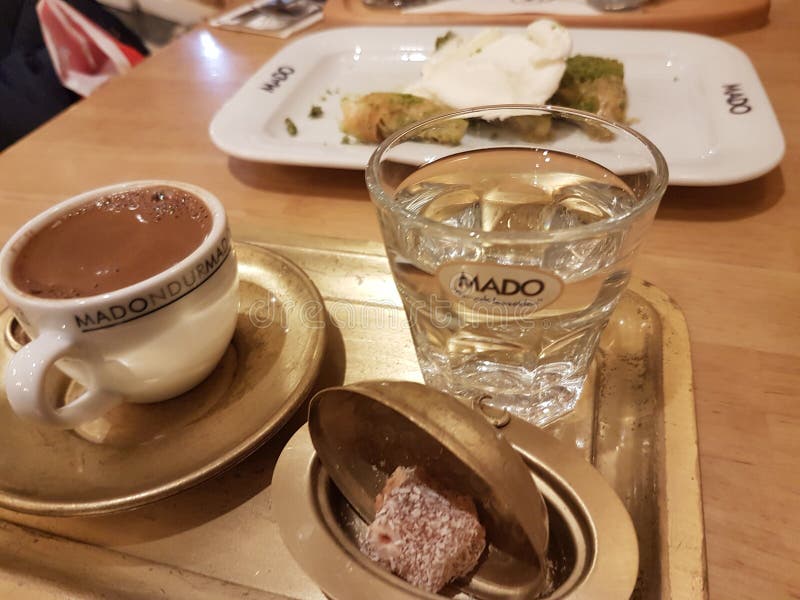 Turkish Coffee Delights Traditional Coffee Editorial Stock Photo ...