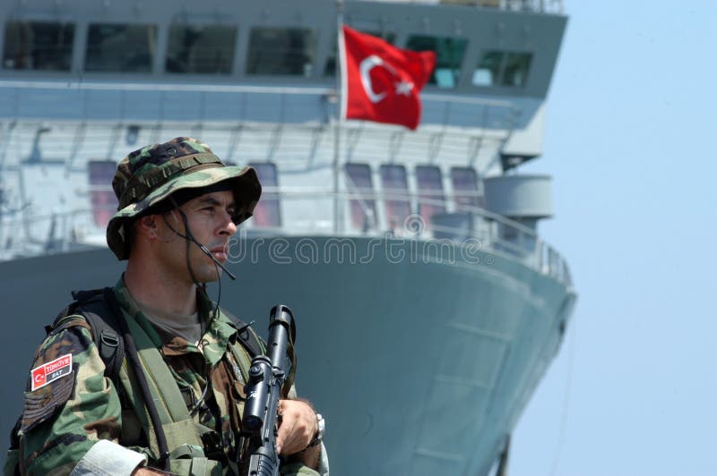 Turkish Military Outpost editorial stock photo. Image of kurdistan ...