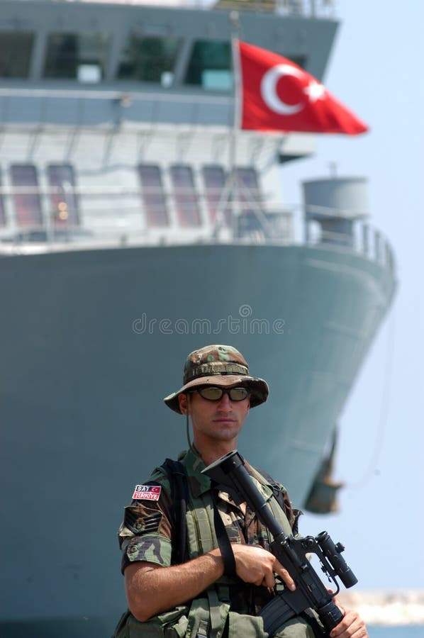 Turkish Commandos editorial stock image. Image of lebanon - 21274039