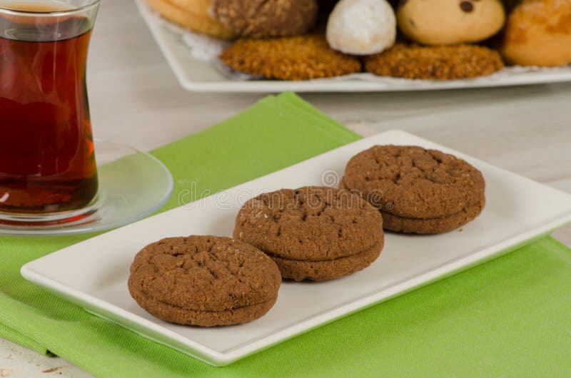 Turkish Cookie from Turkish Cuisine Stock Photo - Image of cookie ...