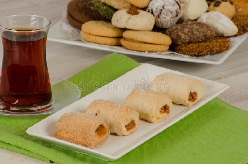 Turkish Cookie from Turkish Cuisine Stock Photo - Image of aycoregi ...