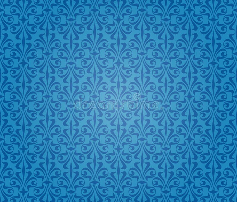 Turkish Blue Vector Pattern Wallpaper Design Background Stock Vector ... Turkish Blue Vector Pattern Wallpaper Design Background Stock Vector ...