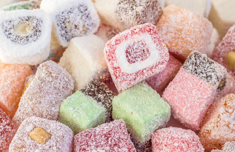 Turkish delight stock photo. Image of lokum, culture - 45644950