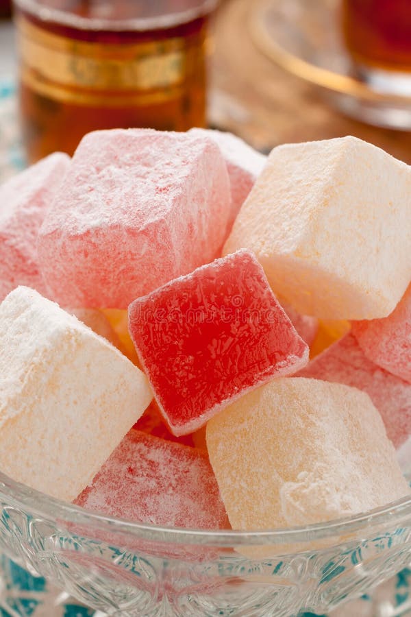 Turkish Delight stock image. Image of delight, candy - 68734627