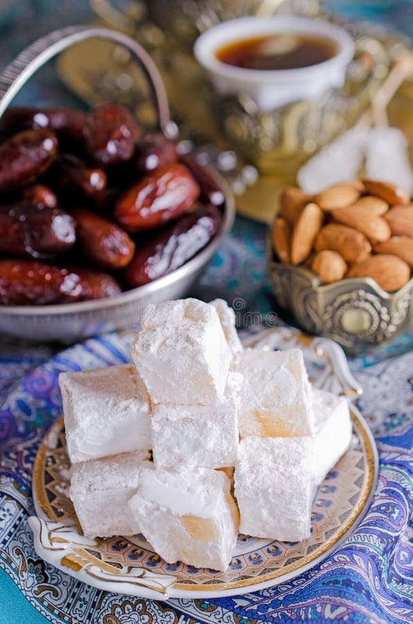 Turkish delight stock photo. Image of pastry, dates, organic - 42694328