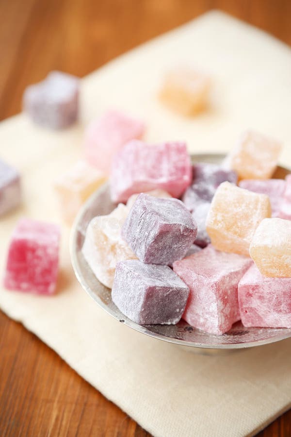 Turkish delight stock image. Image of textile, square - 39787059