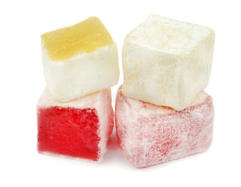 Turkish Delight Confection stock photo. Image of bowl - 25680414