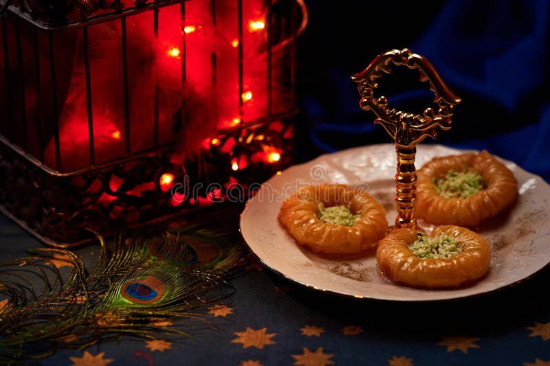 Turkish Delights stock image. Image of chocolate, dishware - 25052105