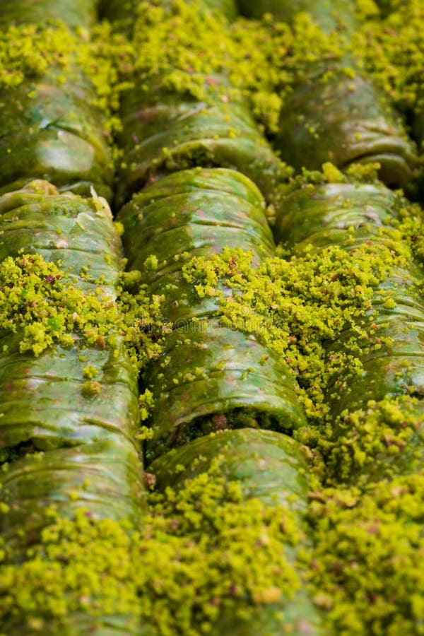 Turkish Dessert Peanut Roll Stock Image - Image of greece, cuisine ...