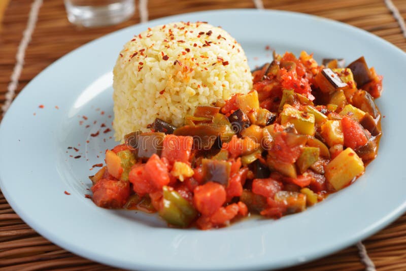 Turkish dinner stock image. Image of aleppo, dinner, spice - 43285657