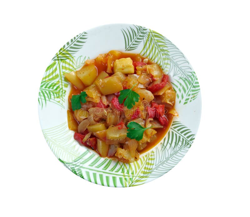 Turkish dish of vegetables stock photo. Image of vegetable - 57668624