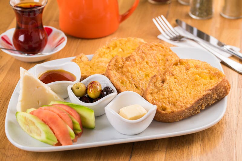 Turkish Egg Breads. French Toast Stock Image - Image of traditional ...
