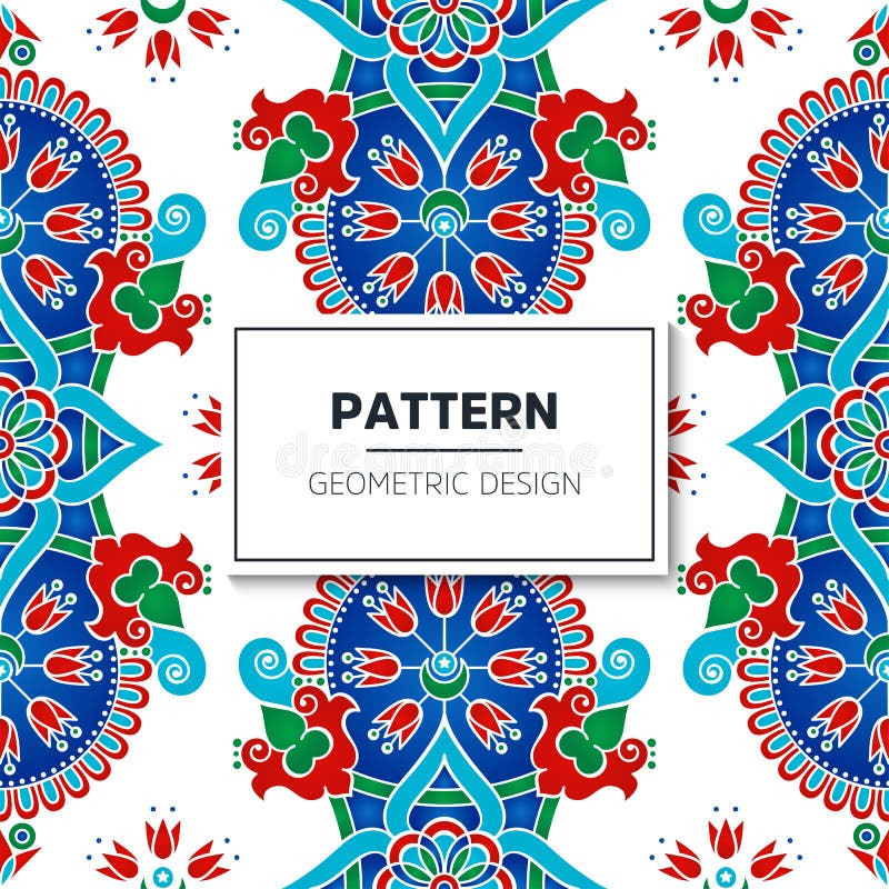 Turkish seamless pattern stock vector. Illustration of arabesque ...