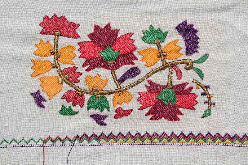 Turkish embroidery stock image. Image of flowers, color - 14123827