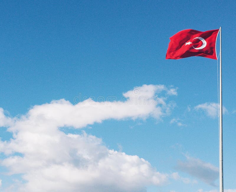 Turkish Flag stock image. Image of egemenlik, istikbal - 105010073