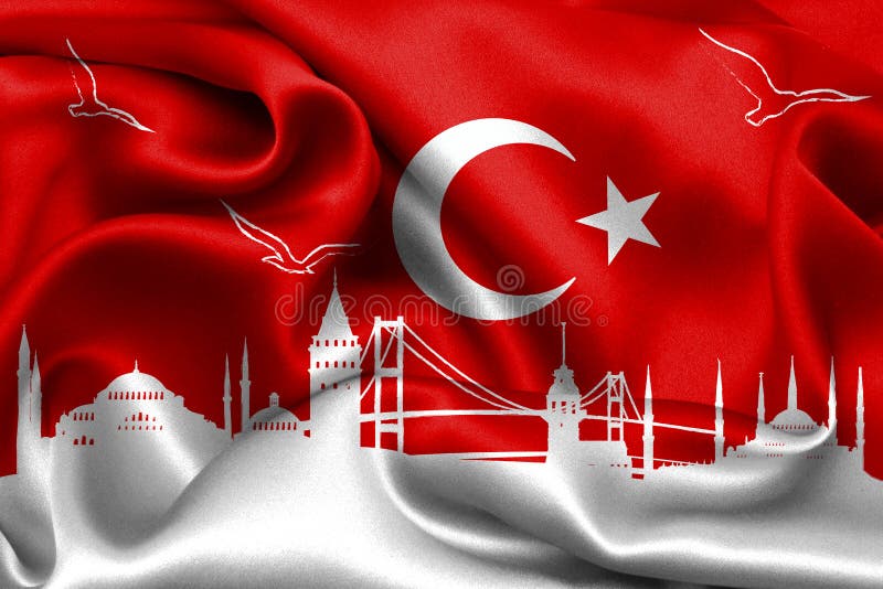 Turkish Flag, Turkey, Flag Design Stock Image - Image of ankara ...