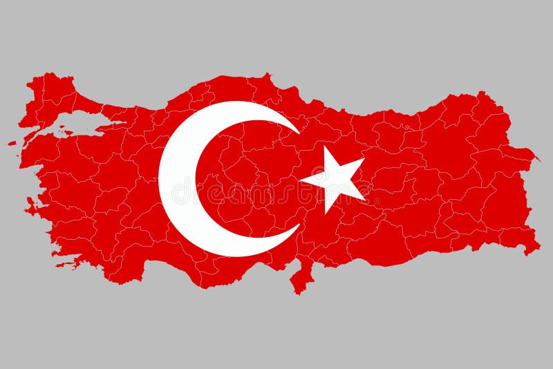 Turkish Flag, Turkey, Flag Design Stock Illustration - Illustration of ...