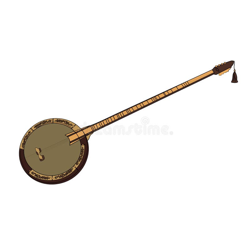 Turkish Musical Instrument Kemenche Stock Vector - Illustration of ...