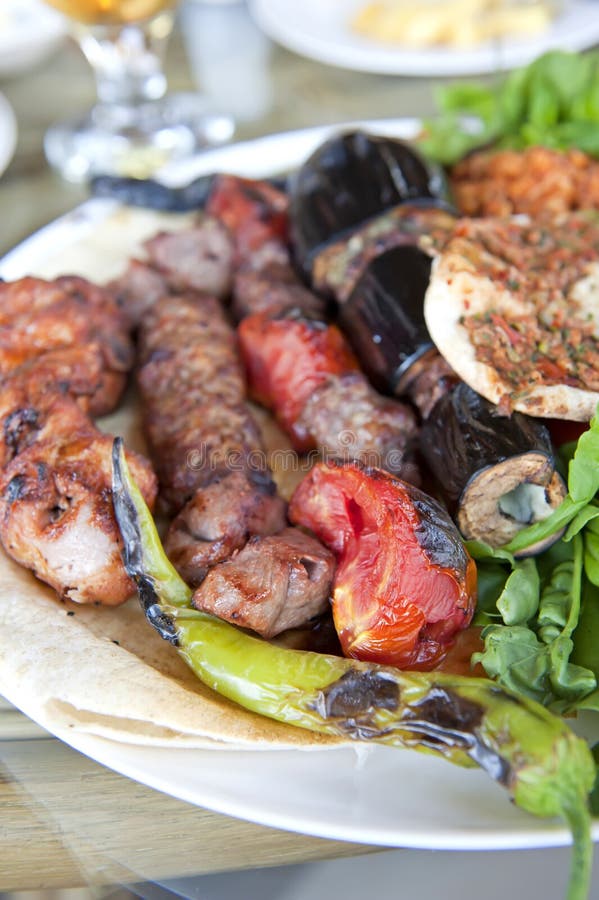 Turkish food stock image. Image of brownish, broil, baked - 26436969