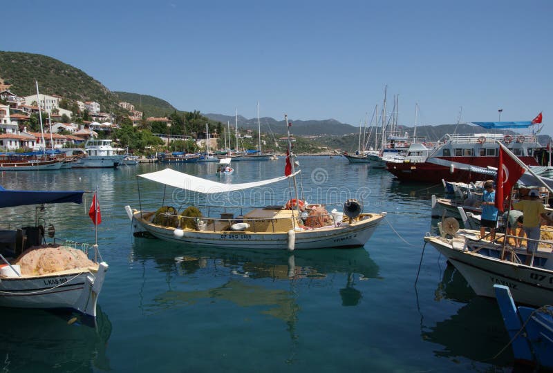 Turkish Harbour stock photo. Image of weather, beautiful - 13164096